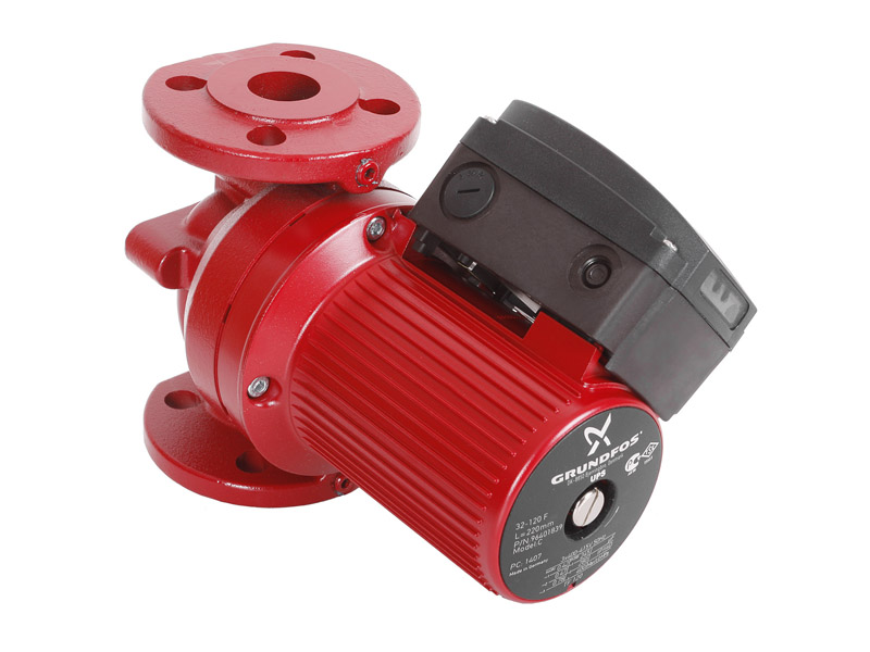 Bơm tuần hoàn Grundfos UPS Series 200 (rô-to hàn kín)